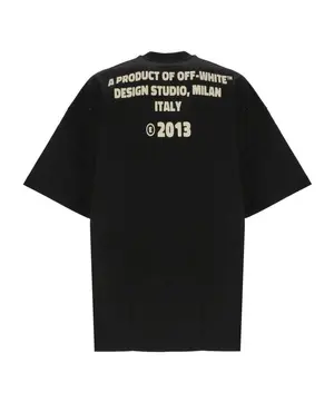 Off-White Logo Printed Crewneck T-shirt