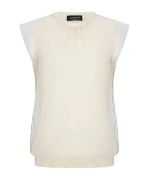 Fabiana Filippi Crew Neck Top - White