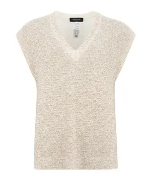 Fabiana Filippi V-neck Sleeveless Sweater - No