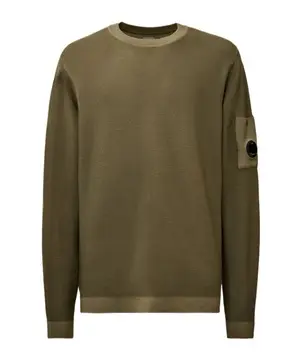 C.P. COMPANY Long-sleeved Sweater - Green