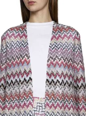 Missoni All-over Patterned Long-sleeved Cardigan