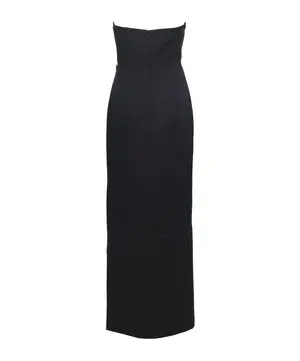 Roland Mouret Embellished Zippered Maxi Dress