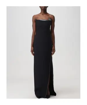 Roland Mouret Embellished Zippered Maxi Dress