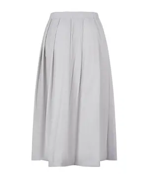 Fabiana Filippi Elasticated Waistband Pleated Midi Skirt