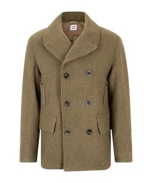 C.P. COMPANY Double-breasted Peacoat Jacket