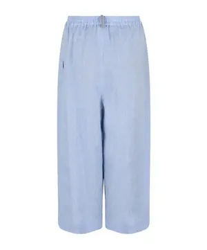 Fabiana Filippi Wide-leg Linen Blend Pants