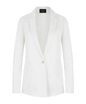 Fabiana Filippi Long-sleeved Suit Jacket - White