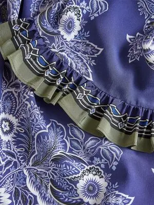 Etro Floral Print Maxi Skirt