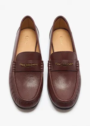 Chloé Chain-detail Loafers