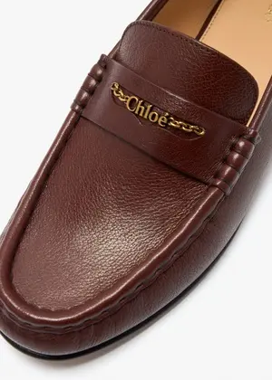 Chloé Chain-detail Loafers