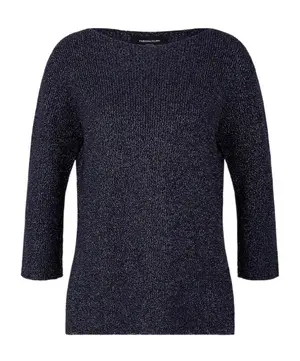 Fabiana Filippi Crew Neck Knitwear - Blu Notte
