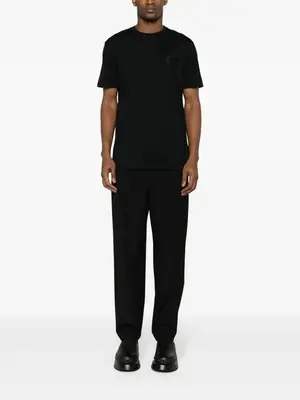 Moschino Logo-appliqué Cotton T-shirt