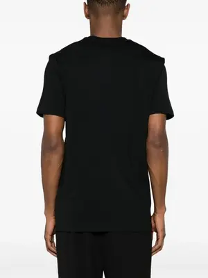 Moschino Logo-appliqué Cotton T-shirt