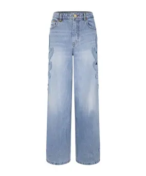 Zimmermann Belt Loop Jeans - Blue