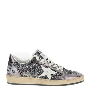 GOLDEN GOOSE Round-toe Low-top Casual Shoes - Gray