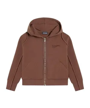 Jacquemus Zipper Sweatshirt - Red