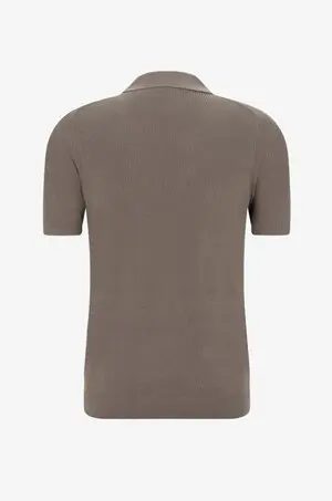 Brunello Cucinelli Collared Short-sleeved Polo Shirt