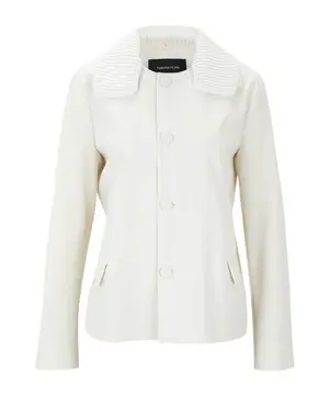 Fabiana Filippi Long-sleeved Single-breasted Jacket - Burro