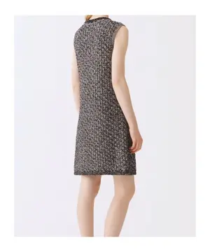 Fabiana Filippi Sleeveless V-neck Dress