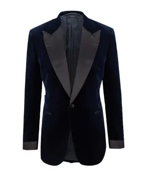 TOM FORD Long-sleeved Suit Jacket - Black