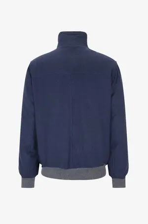 Brunello Cucinelli High-neck Long-sleeved Casual Jacket