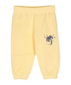 Palm Angels Logo-embossed Track Pants - Nude
