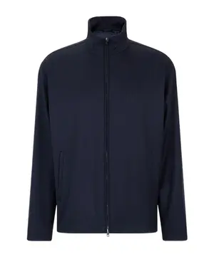 Herno High-neck Zip-up Jacket - Black