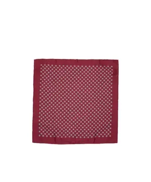 Brunello Cucinelli Patterned Pocket Scarf - Red