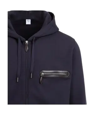 Berluti Zip-up Drawstring Hoodie