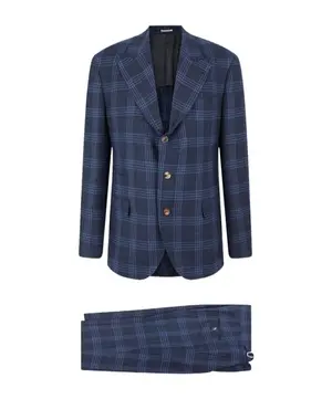 Brunello Cucinelli Long-sleeved Suit - Blue