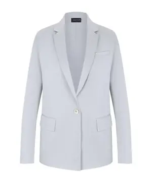 Fabiana Filippi Notched-lapels Single-breasted Blazer - Grigio