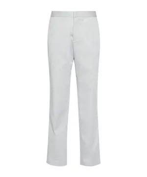 Fabiana Filippi Beaded-trim Tapered Trousers - White