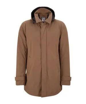 Herno Hooded Jacket - Brown