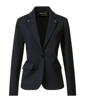Fabiana Filippi Single-breasted Suit Jacket - Blue