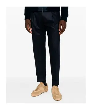 BERWICH Pleated Wool Trousers