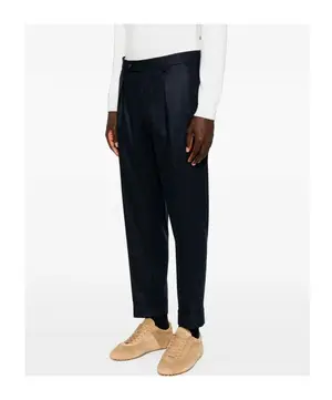 BERWICH Pleated Wool Trousers