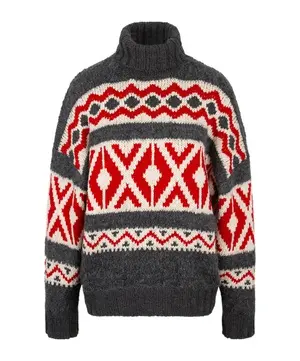 Brunello Cucinelli High-neck Long-sleeved Sweater - Black