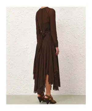 Zimmermann Long Sleeve Dress
