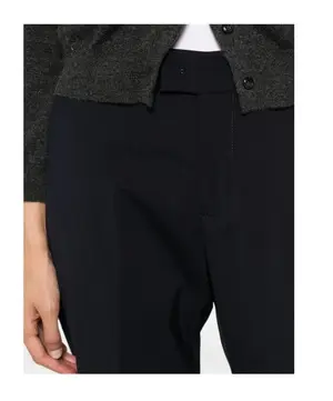 BERWICH Cropped Turn-up Trousers
