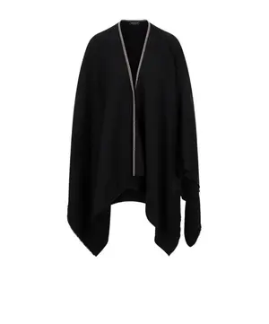 FABIANA FILIPPI V-neck Knitted Cape