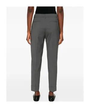 BERWICH Pressed-crease Turned-up Trousers