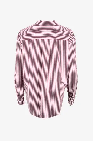 Brunello Cucinelli Long-sleeved Striped Shirt