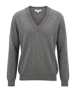 Malo V Neck Sweater - Roccia