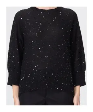 Fabiana Filippi Long-sleeved Pullover - Black