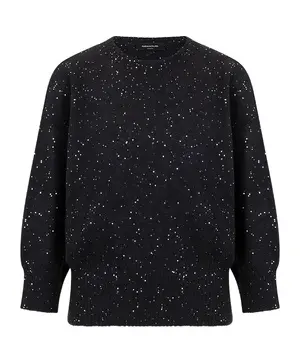 Fabiana Filippi Long-sleeved Pullover With Sequins