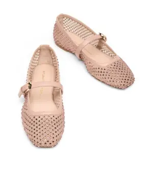 STUART WEITZMAN Bareitall Shine Mary Jane