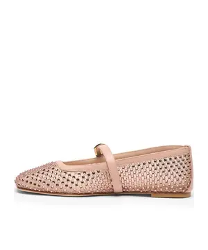 STUART WEITZMAN Bareitall Shine Mary Jane