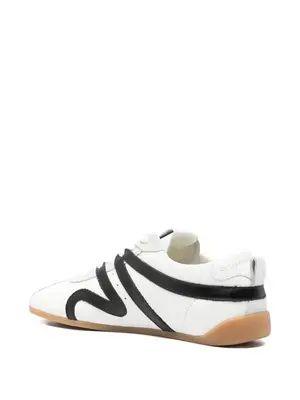 GIUSEPPE ZANOTTI Logo Detail Lace-up Sneakers - White