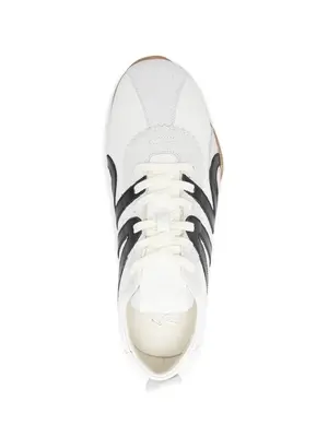 GIUSEPPE ZANOTTI Logo Detail Lace-up Sneakers - White