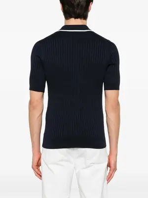 Brunello Cucinelli Ribbed Polo Shirt